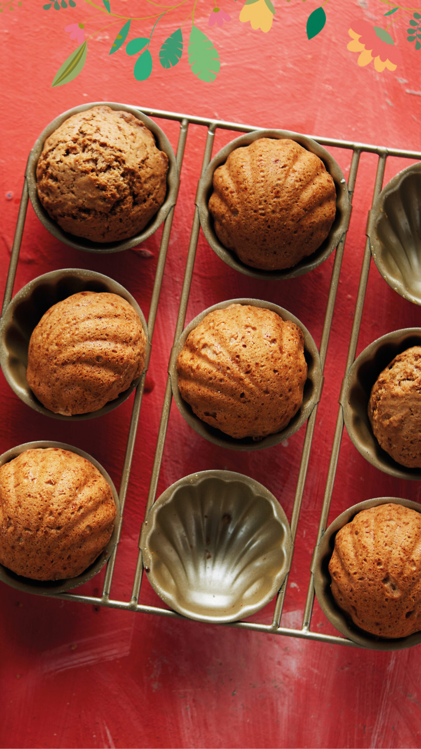 Seashell muffins - So Vegan So Fine